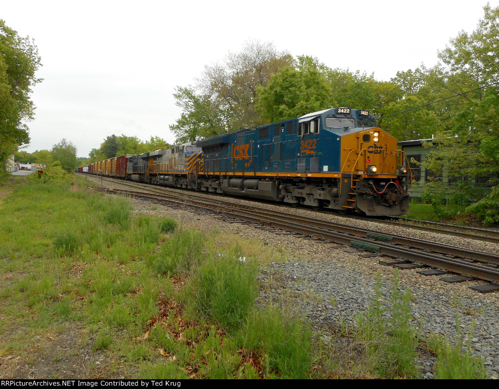 CSX 3422, CREX 1414 & CSX 981